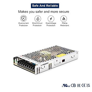 LRS-200-4.2 4.2V 40A 168W Industrial Power Supply, 90% High Efficiency, for Automation Machinery and Electrical Equipment