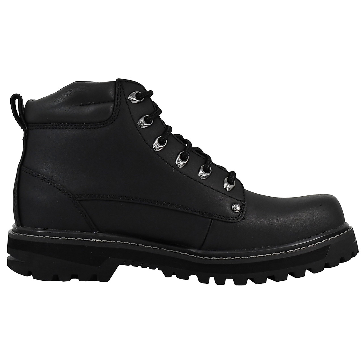 Skechers Men's Pilot Utility Boot,Black,10 M US