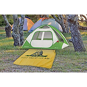 Infinity Republic - Don't Tread On Me Gadsden Snake Soft Fleece Throw Blanket - 50x60 Perfect for Living Rooms, bedrooms, Kids' Rooms, Outdoors!