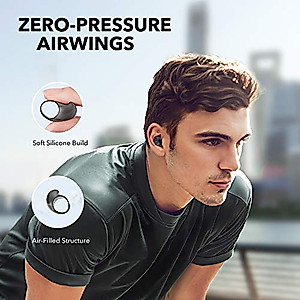 Soundcore Anker Life Dot 2 True Wireless Earbuds, 100 Hour Playtime, 8mm Drivers, Superior Sound, Secure Fit with AirWings, Bluetooth 5, Comfortable Design for Commute, Sports, Jogging