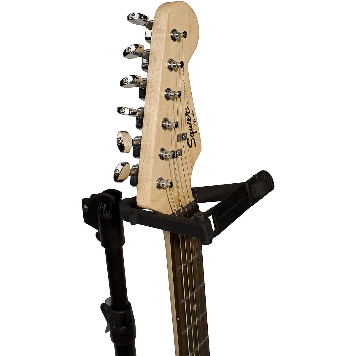 Ultimate Support GS-100 Genesis Series Guitar Stand with Locking Legs and Security Strap Yoke