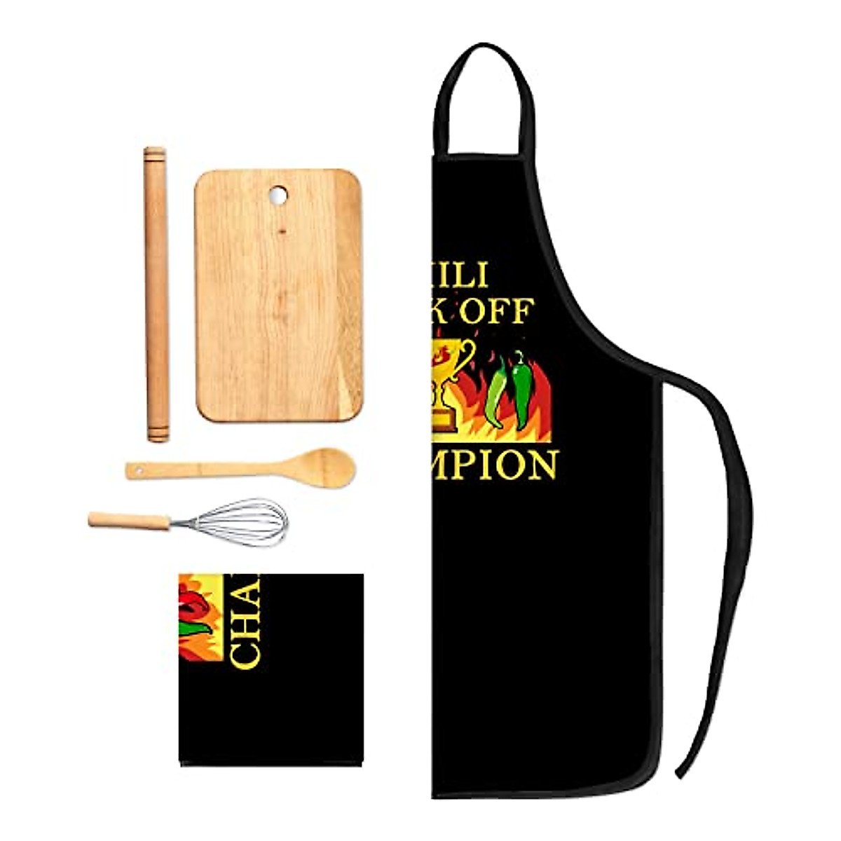 zukmvuh Chili Cook off Apron 2023 Kitchen Cooking Aprons for Women Aprons Gifts for Men Woman Family Friends