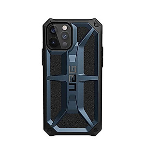 URBAN ARMOR GEAR UAG Designed for iPhone 12 Case/iPhone 12 Pro Case [6.1-inch Screen] Rugged Lightweight Slim Shockproof Premium Monarch Protective Cover, Mallard