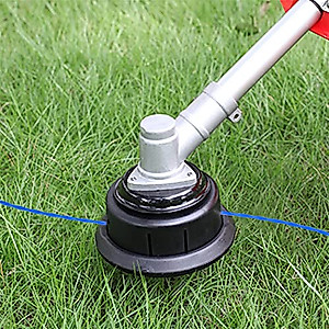 Grass Strimmer Line Trimmer Cord Twist Lines Universal Replacement Trimmer Lines Star Line Eater Weed Strimmer Wire String Brush Cutter for All Garden Grass Strimmers (2.0MMx90M)