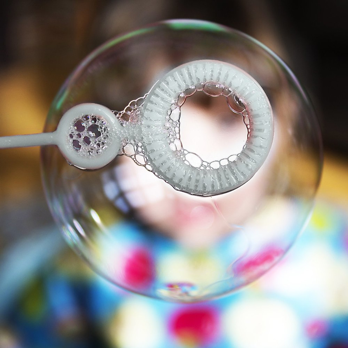 Big Bubble Bottle 12 Pack - 4oz Blow Bubbles Solution Novelty Summer Toy - Activity Party Favor Assorted Colors Set