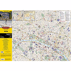 Paris Map (National Geographic Destination City Map)