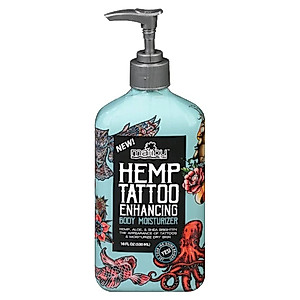 Malibu Tan Hemp Tattoo Enhancing Body Moisturizer, 18 fl. oz