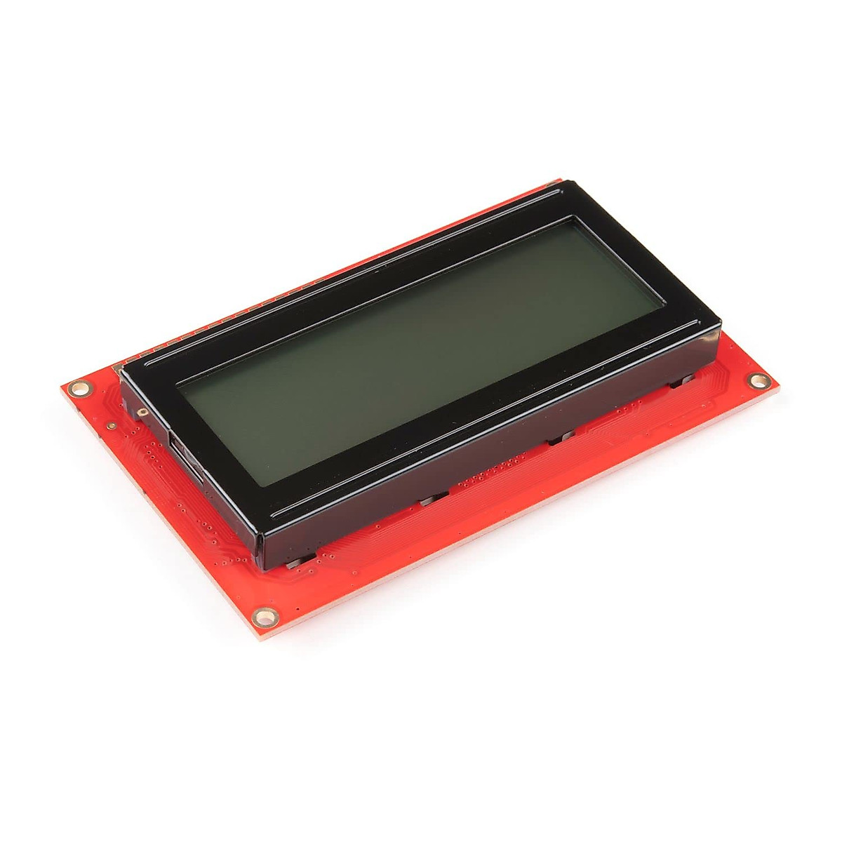 SparkFun 20x4 SerLCD - RGB Backlight (Qwiic) - Black on Red/Green/Blue Display Communicate with Serial I2C SPI 3.3V Logic and Power
