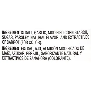 Lawry's Coarse Grind Garlic Salt with Parsley, 28 oz - One 28 Ounce Container of Garlic Salt and Parsley Seasoning for Beef, Poultry, Stir-Fry and Pasta