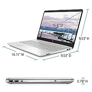 2021 HP Flagship 15.6” HD Laptop Computer, AMD Ryzen 3 3250U up to 3.5GHz (Beat Intel i5-7200U), 8GB RAM, 128GB SSD+1TB HDD, HD Webcam, Remote Work,WiFi, Bluetooth 4.2, HDMI, Win10 S, w/Marxsol Cables