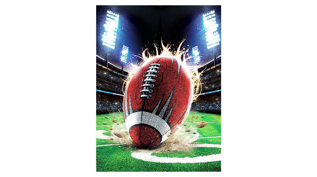 Apomelo Football Diamond Art Kit - Shine & Create