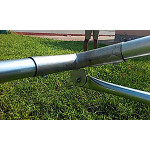 AMERICAN PHOENIX Party Tent 40x20 Heavy Duty Large White Commercial Fair Shelter Wedding Events Canopy Tent (White, 20x40)