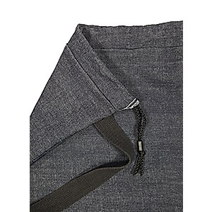 Ameratex Heavy Duty 10 oz Denim Laundry Bag with Shoulder Strap 22in x 28in - Made in The USA