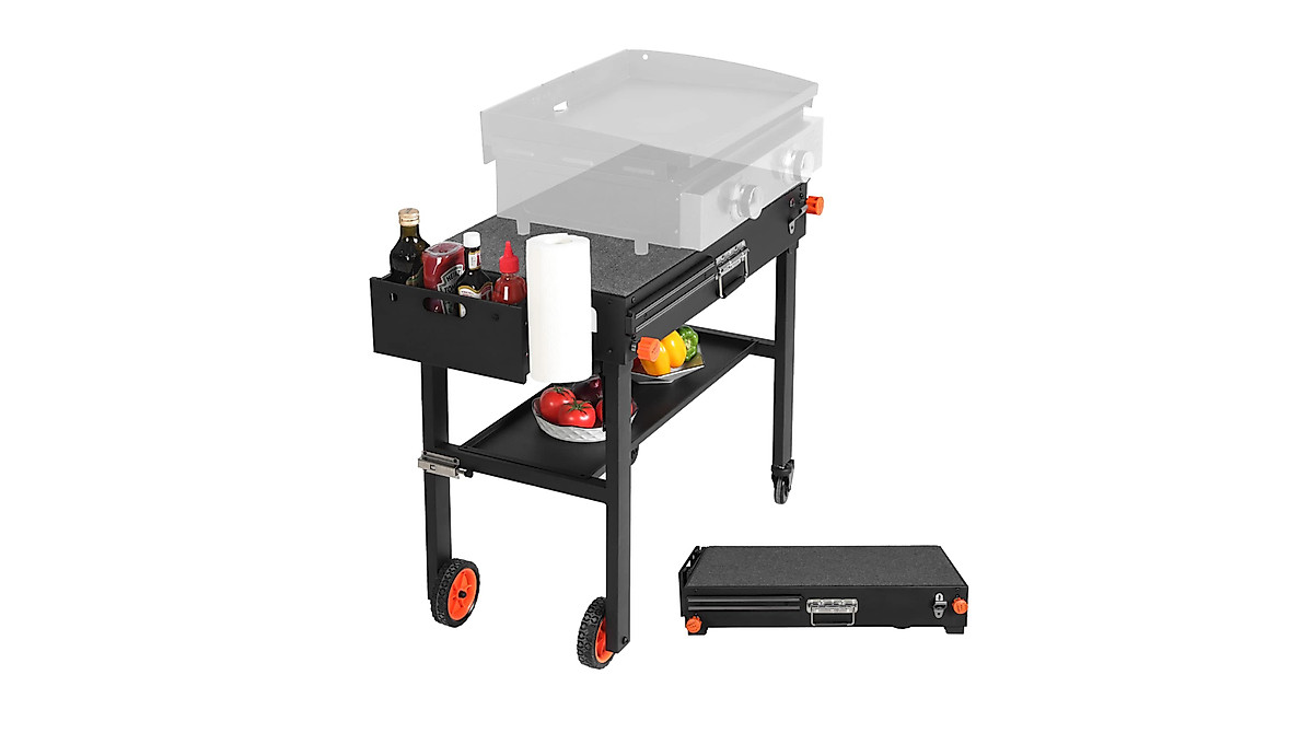 Daintyso Portable Grill Stand: Universal Outdoor BBQ Table
