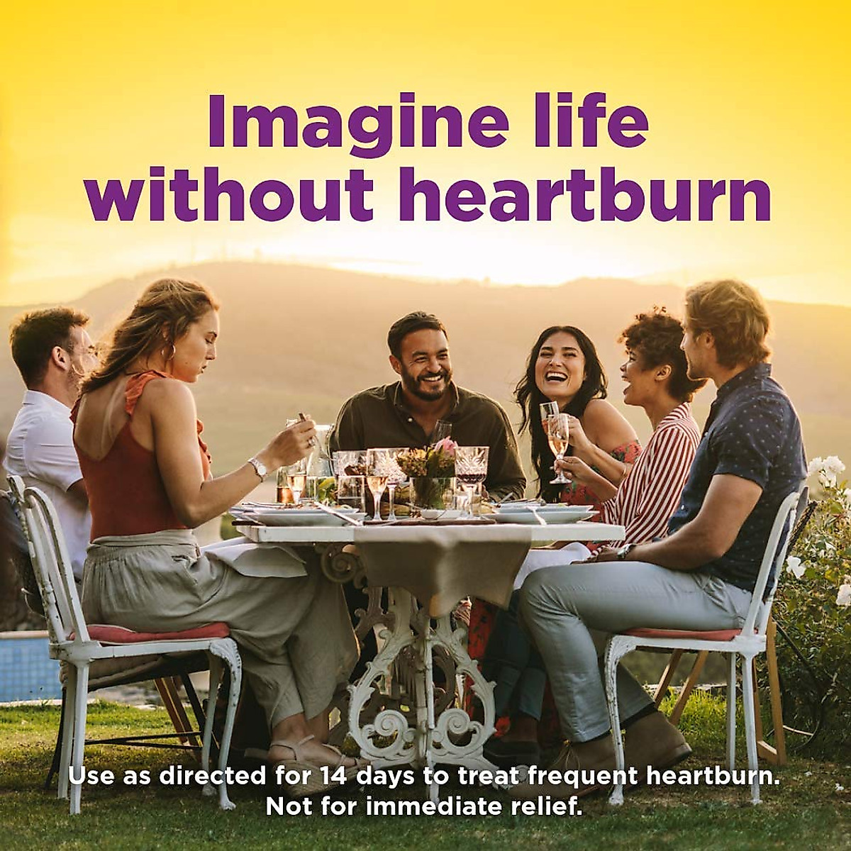 Amazon Basic Care Esomeprazole Magnesium Delayed Release Capsules, 20 mg, Acid Reducer, 14 Count