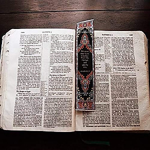 Logos Bookmark -Psalm 63:3, Christian, Cloth Carpet Bookmark