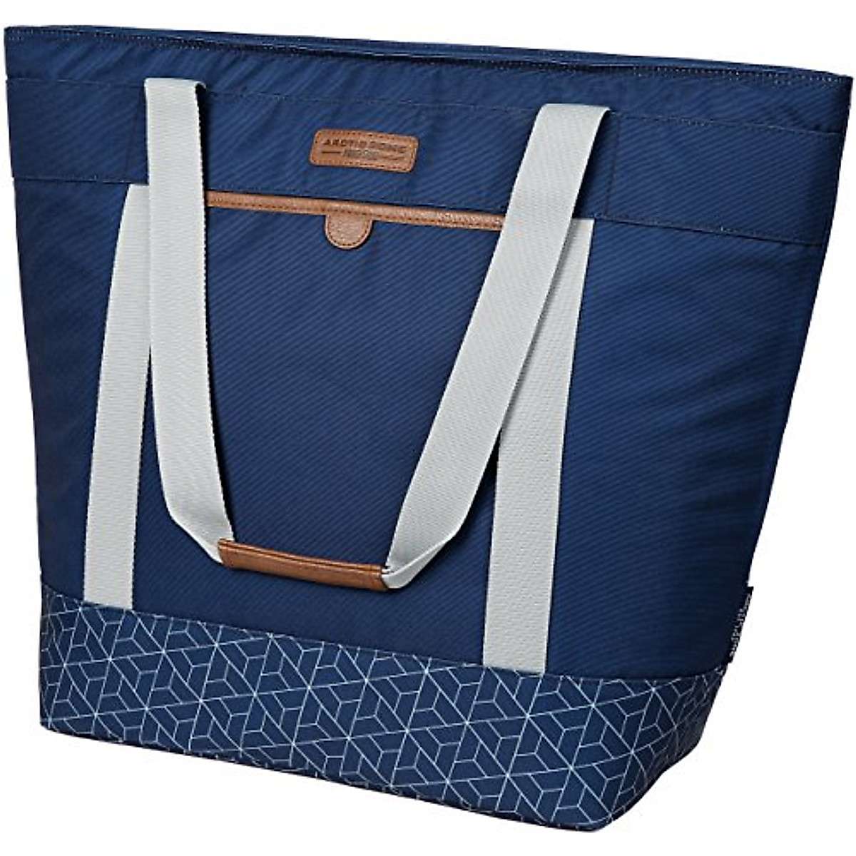 Arctic Zone 5-12140-14-0E Jumbo Thermal Insulated Tote Hot/Cold Food Carrier-Large, Navy