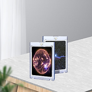 10 ct Magnetic Card Holder 35pt, Trading Card Hard case, Card Protector Hard Plastic, Hard Card Sleeves Display case for Standard Collection Cards