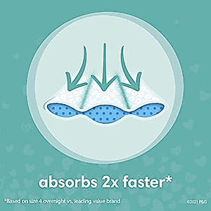 Pampers Cruisers Baby Dry Diapers, Size 2, 37 Count