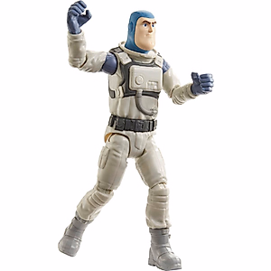 Mattel Disney Pixar Lightyear Basic Large Scale Action Character Figures, 12 Inch Scale, 12 to 14 Posable Joints, Collectable Toy, Fans Gift Ages 4 Years & Up