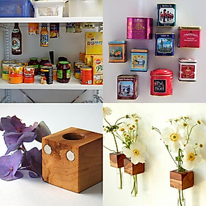 wotoy 35 Pieces 4x8mm DIY Personalized Multi-Use Refrigerators Magnets for Fridge Door Whiteboard Map Bulletin Boards