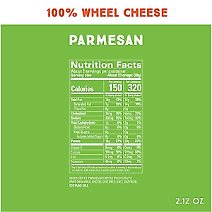 Whisps Cheese Crisps Parmesan Cheese | Protein Chips | Healthy Snacks | Protein Snacks, Gluten Free, High Protein, Low Carb Keto Food (2.12 Oz, 6 Pack)