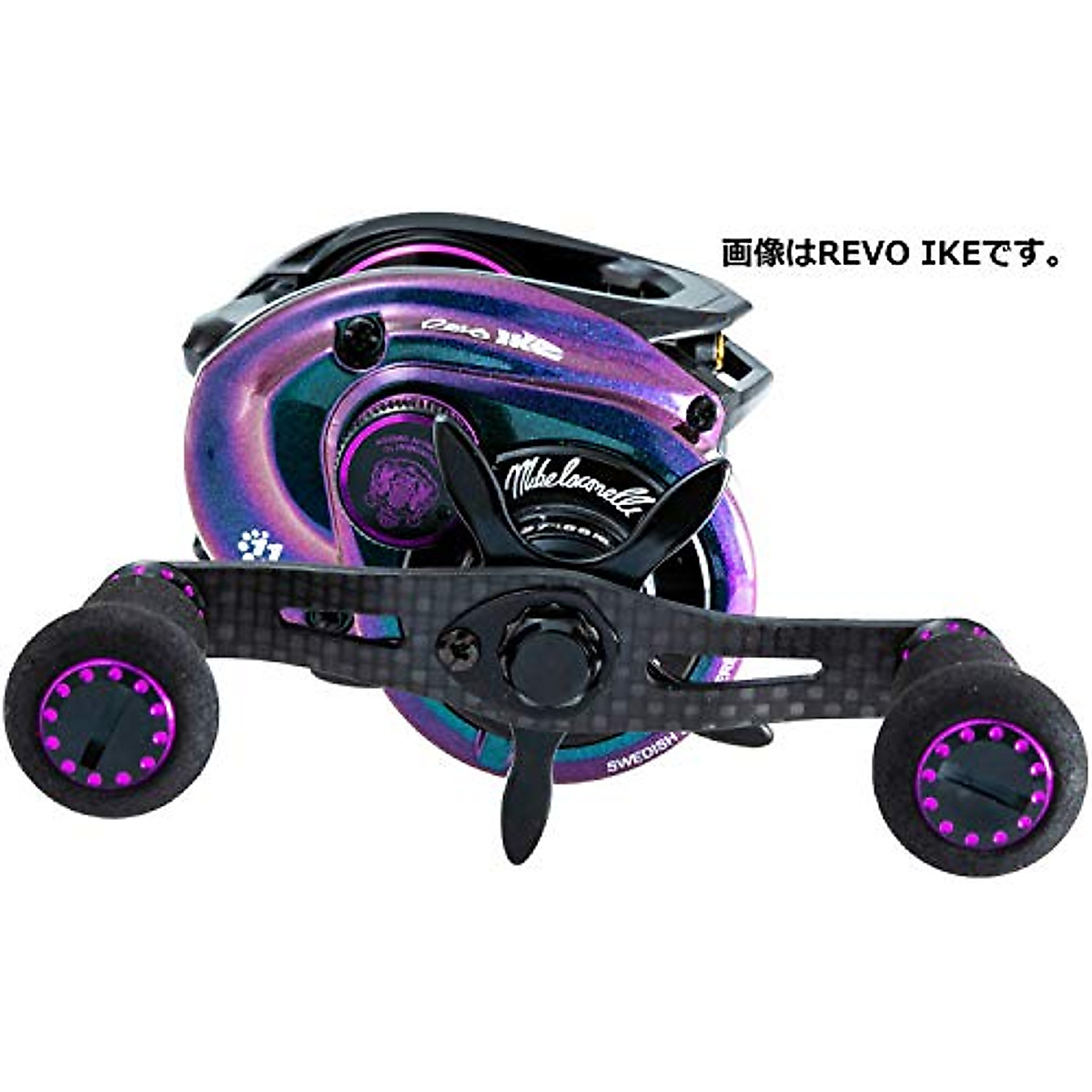 Abu Garcia, Revo IKE Low Profile Casting Reel, 6.6:1 Gear Ratio, 11 Bearings, 27" Retrieve Rate, Left Hand