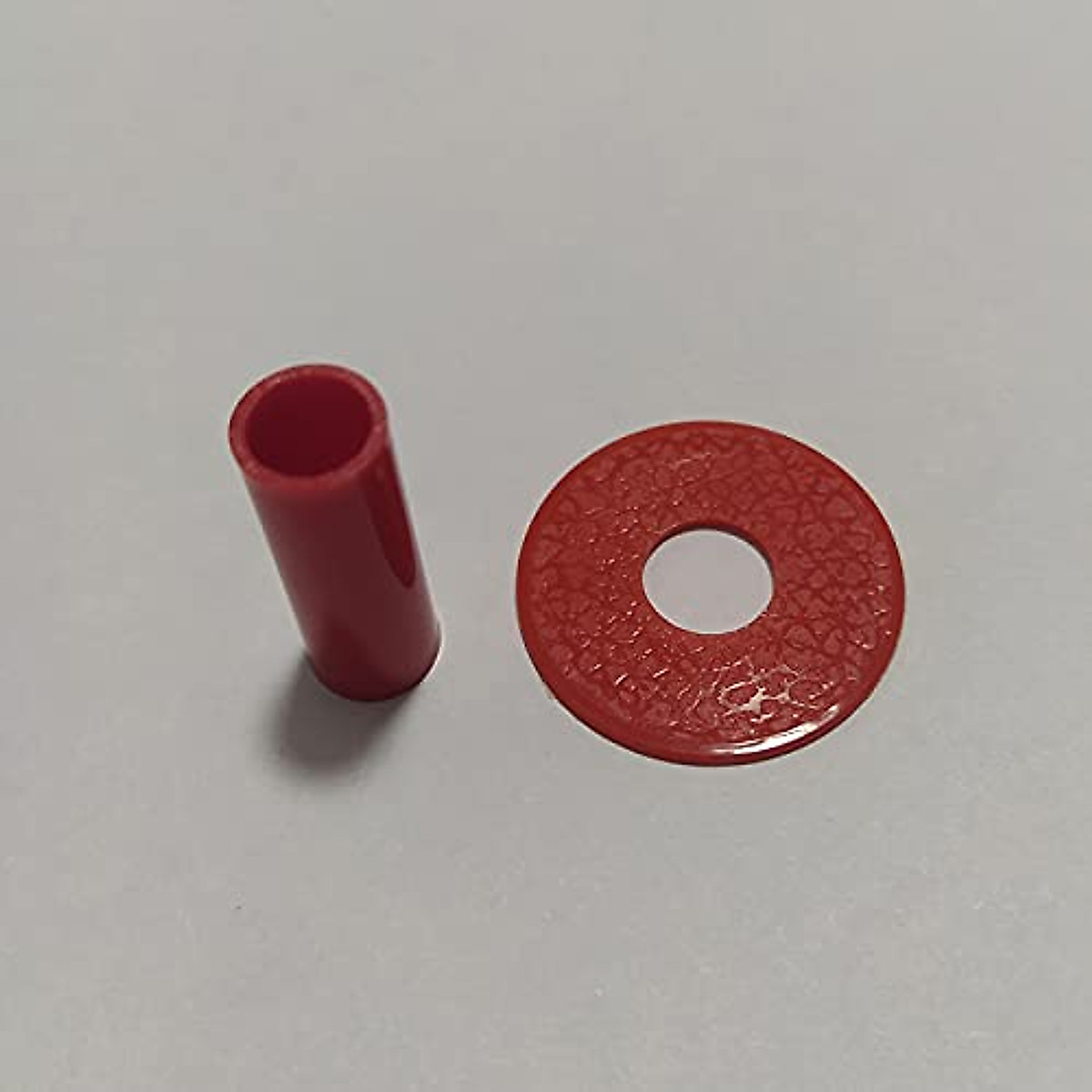 Original Qanba Solid Shaft Guard And Dust Covers Set Fit and Protect your Sanwa Denshi JLF Series SDanwa JLF-TP-8YT Joysticks - Red