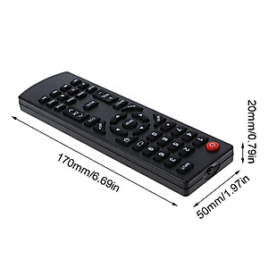 Universal Replacement Remote Control for All Insignia TVs NS-L22X-10A NS-RC01G-09 NS-46D400NA14 NS-28E200NA14 NS-32D312NA15 NS-32D220NA16 NS-39D310NA15 NS-39D40SNA14 NS-46E440NA14 NS-42E470A13