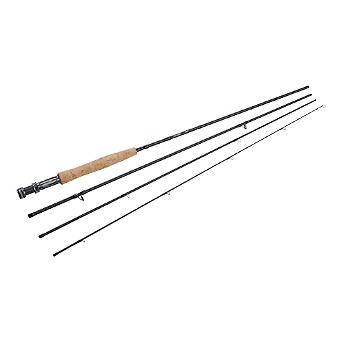 Shakespeare Cedar Canyon Summit Fly Fishing Rod, Black, 9' - 6wt - 4pc