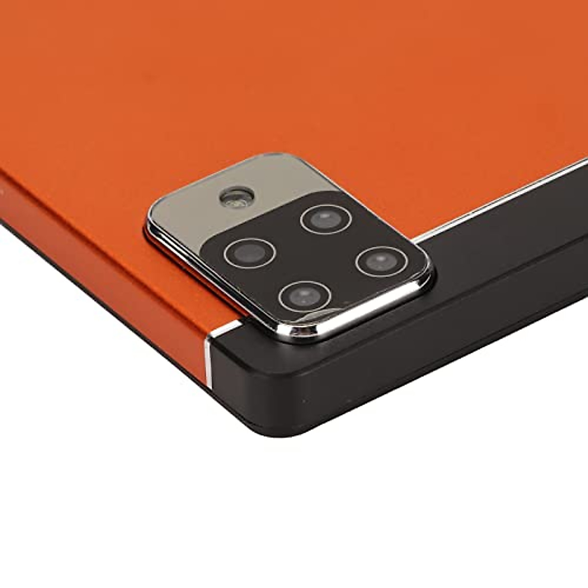 PUSOKEI Android 10.0 Tablet PC,10in IPS HD Display,6GB RAM 256GB ROM,5MP 8MP Dual Camera,MTK6753 Octa Core CPU,Dual Band WiFi,Bluetooth,7000mAh,US Plug(Orange)