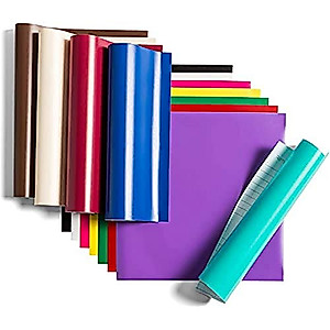 Cricut Premium Removable Vinyl, Sampler, Variety, (Model: 2004327)