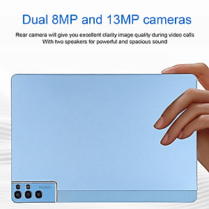 Gugxiom 10.1 Inch Tablet, IPS HD Display, 1920x1200 Resolution, 4GB RAM 64GB ROM, Octa Core CPU, with Bluetooth Headset, Dual Camera, for Work Study Home Office (US Plug)