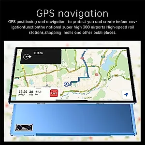 SHYEKYO WiFi Tablet, 5G WiFi Digital Tablet 8GB RAM 256GB ROM Dual Speakers FDH Screen for Studying for Video (US Plug)