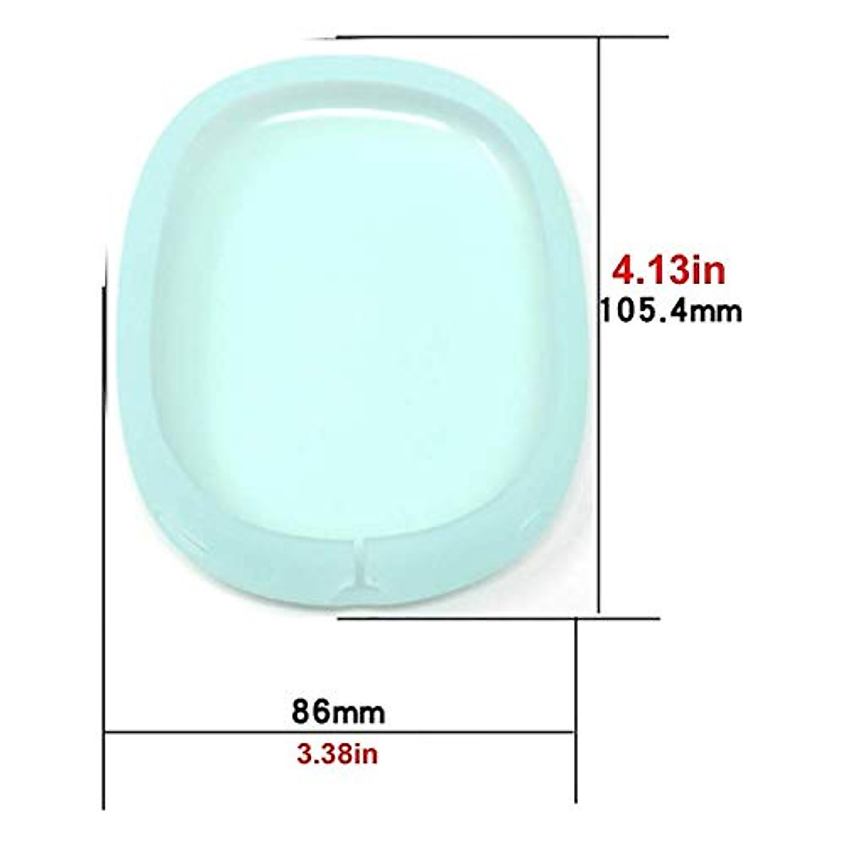 Zotech Silicone Protective Cover, Soft Earcup Cushions Case for Airpods Max (Illuminated)