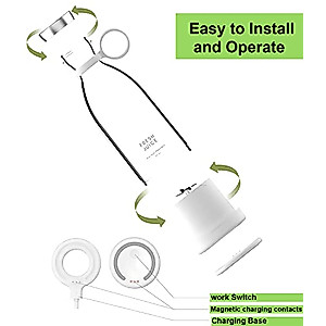 Personal Size Blenders, Portable Blender, USB Blender, Smoothie Mini Blender, 350ml Fresh Juice Blender for Home, Travel, Office, Gym (Pink)