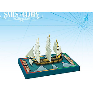 Sails of Glory Coats and Shoals Terrain Pack ARESGN113A Mahonesa 1789/ NINFA 1795: Sails of Glory Ship Pack, Multicoloured