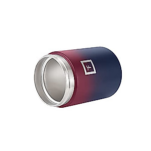 IRON °FLASK Thermos for Hot Food & Soup - 16 Oz Insulated Food Jar with Foldable Spoon - Leak Proof, Stainless Steel, Storage, Canteen, Double Walled - 16 Oz - Dark Rainbow