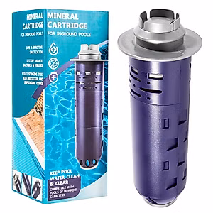 Replacement for Nature2 Duoclear 25 35 Mineral Cartridge W28000 W26000 for All Zodiac Duoclear Fusion, Fusion Vision, Vision Pro Above Ground Inground Pool Sanitizers, for up to 35,000 Gallons Pool