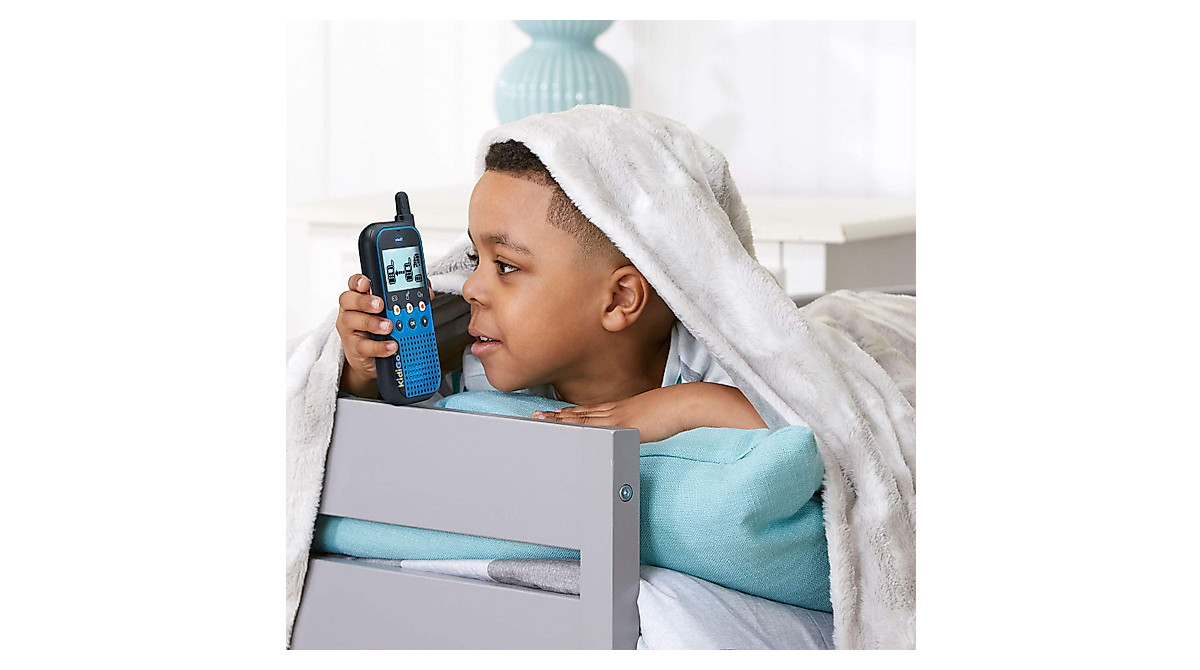 VTech KidiGo Walkie Talkies for Kids – Safe 500ft Range & Games