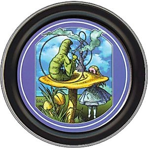 Stash Tins - Alice By: Mikio Kennedy 3.5" Round Storage Container