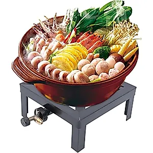 Grill Portable Outdoor Camping Stove 1 Burner Cooking Gas Cooker BBQ Grill Iron Burner Gas Camping Stove 20psi Gas Portable Cooker Single Burner Outdoor Camping Picnic Stove