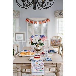 Catstudio America Dish & Hand Towel | Great for Kitchen, Bar, & Bathroom