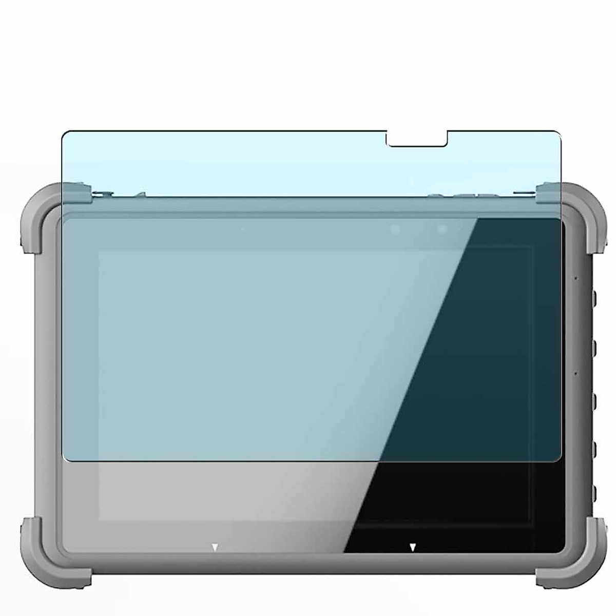 Puccy 2 Pack Anti Blue Light Screen Protector, compatible with Msi rugged tablet ND53 10.1" Tablet TPU Film Guard （ Not Tempered Glass Protectors ）