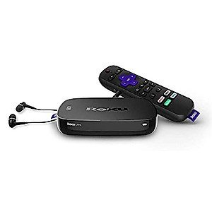 Roku Ultra Streaming Media Player 4K/HD/HDR | Premium JBL Headphones | Enhanced Voice Remote with TV Controls and Shortcuts | HDMI, Ethernet, and Micro SD Ports | 4K HDMI Cable Bundle