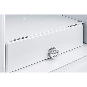 Summit Appliance FF7WADA ADA Compliant Commercial All-Refrigerator for Freestanding General Purpose Use with Flat Door Liner, Adjustable Thermostat, Auto Defrost Operation and White Exterior