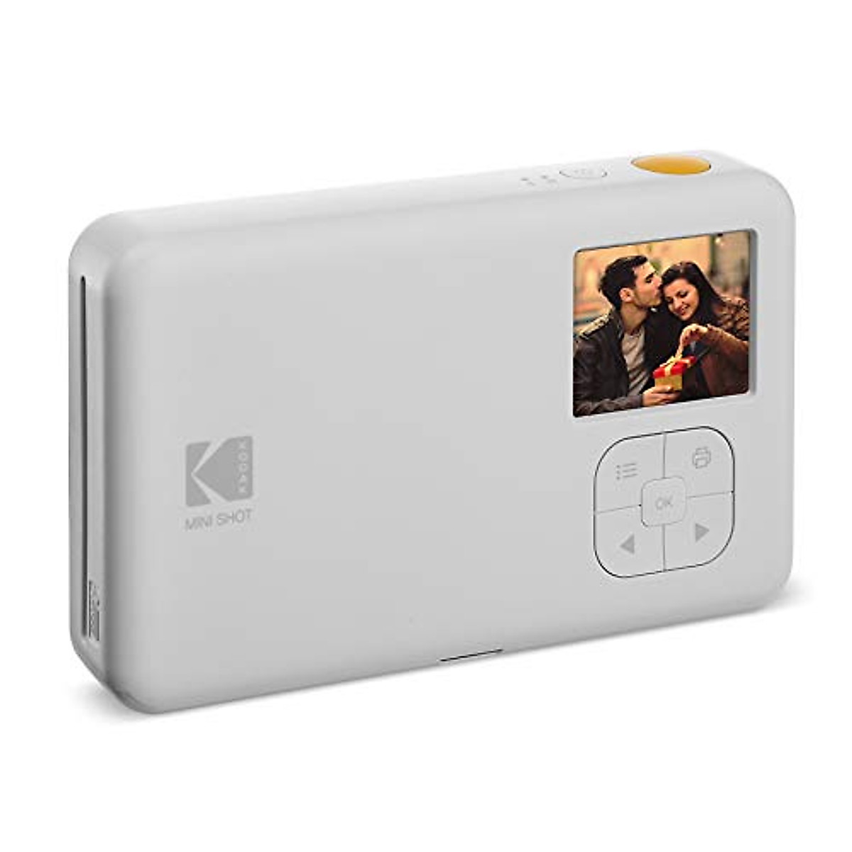 Zink Kodak Mini Shot Wireless Instant Digital Camera & Social Media Portable Photo Printer, LCD Display, Premium Quality Full Color Prints, Compatible w/iOS & Android (Blue)