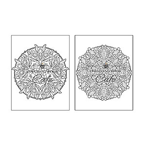 125 Mandalas: An Adult Coloring Book Featuring 125 of the World’s Most Beautiful Mandalas for Stress Relief and Relaxation (Mandala Coloring Books)