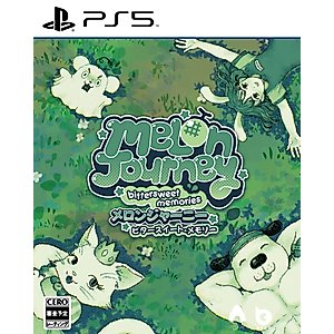 Melon Journey: Bittersweet Memories - PS5 (Amazon.co.jp Exclusive) Digital Wallpaper Set Delivery & Permanent Bonus: Sticker Set Included & First Release Bonus: Soundtrack CD, OST Download Link (QR Code) Included