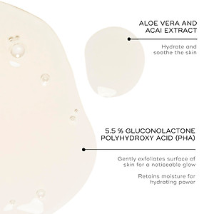 Medik8 Press & Glow Daily Exfoliating PHA Tonic with Enzyme Activator - Polyhydroxy Acid Toner - Gentle, Cleansing Exfoliant for Clarifying, Skin Toning, and Redness - For Radiant Glass Skin - 6.7 oz